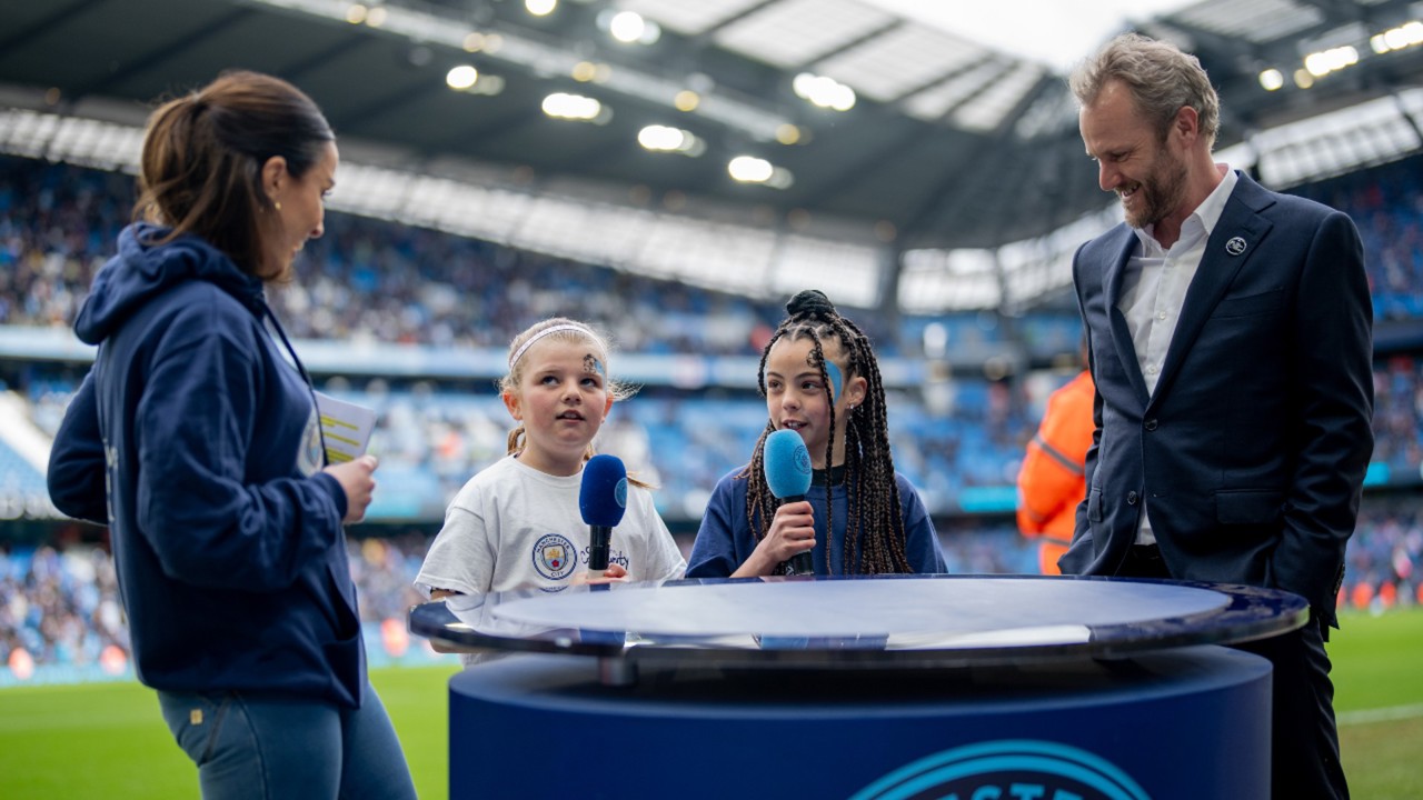 Club celebrate City in the Community at Luton game