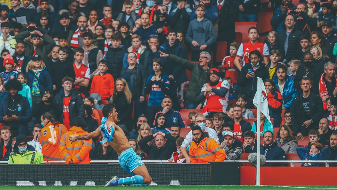 City’s best recent performances at Arsenal