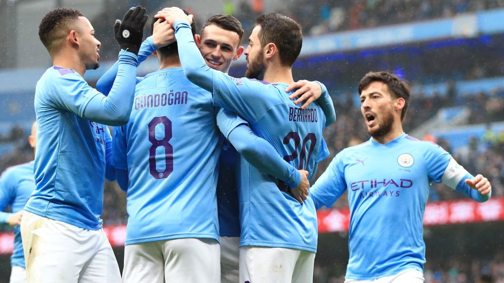 City cruise into FA Cup fifth round