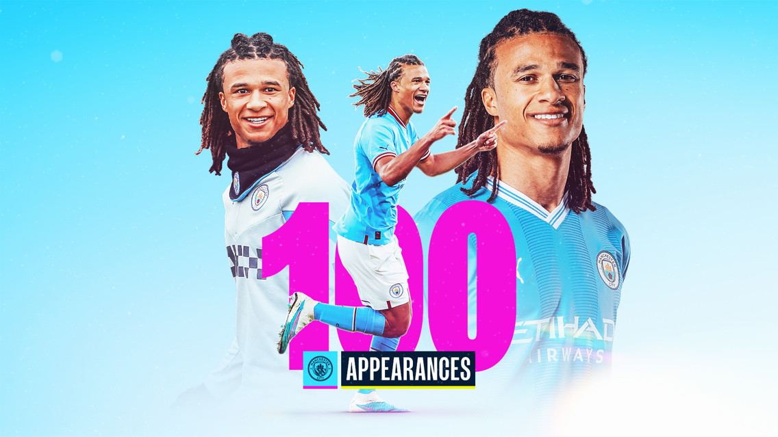 Aké llega a los 100 partidos como jugador del City