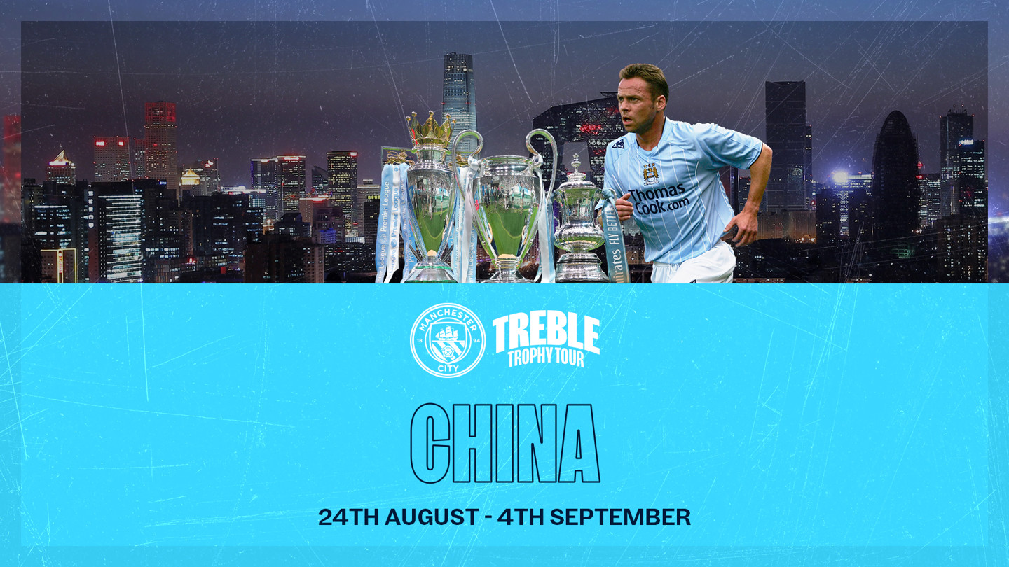 Treble Trophy Tour to head to China