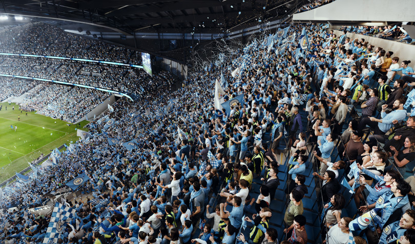 Configuration of the Etihad Stadium’s North Stand expansion revealed