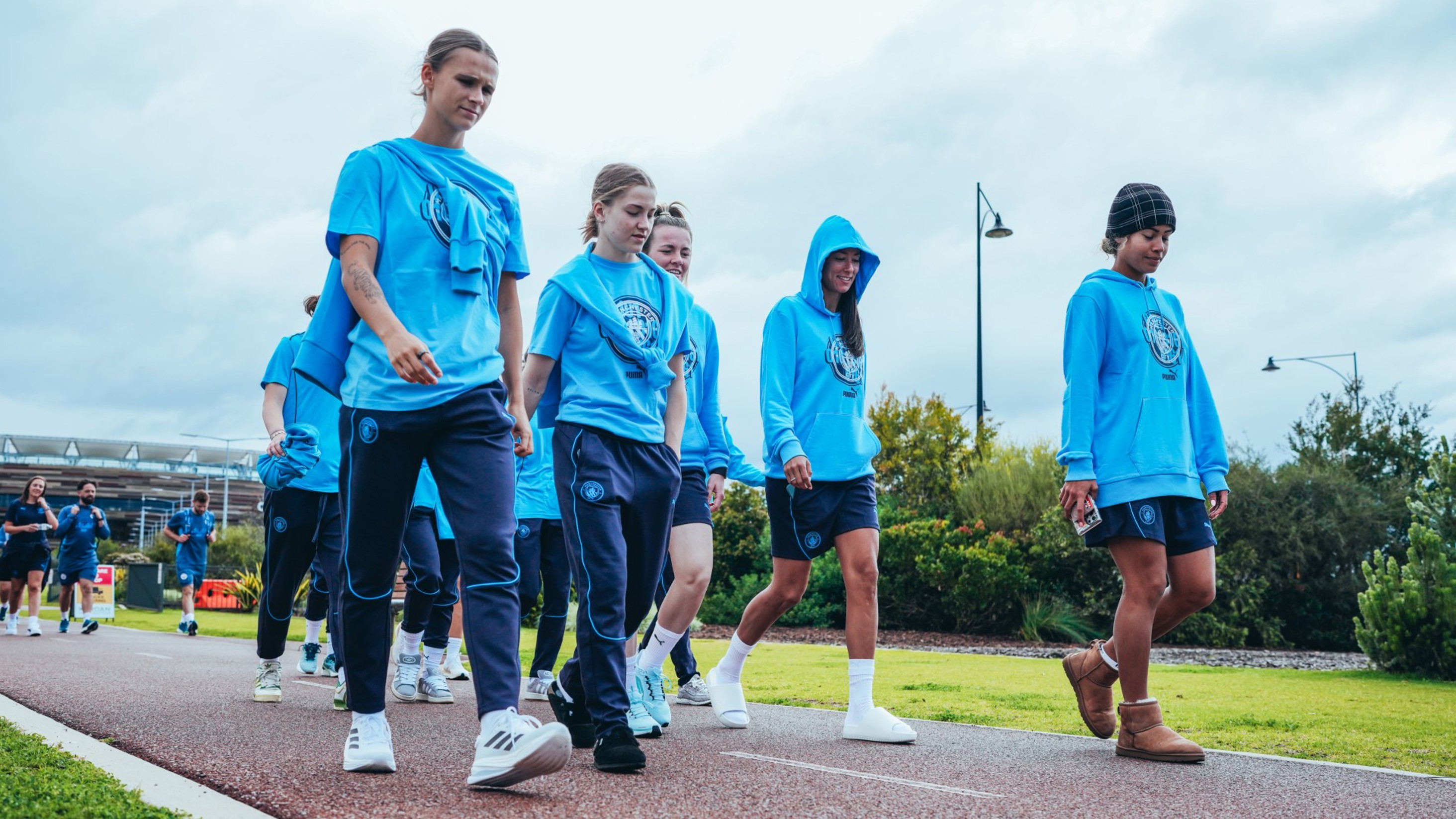 Gallery: Training and a walk on our first day in Perth!